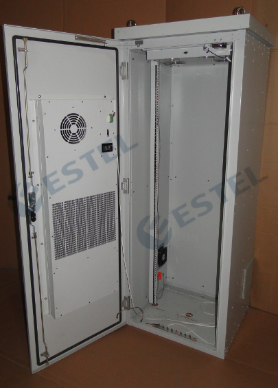 Double Wall 39U Aluminum Outdoor Telecom Enclosure