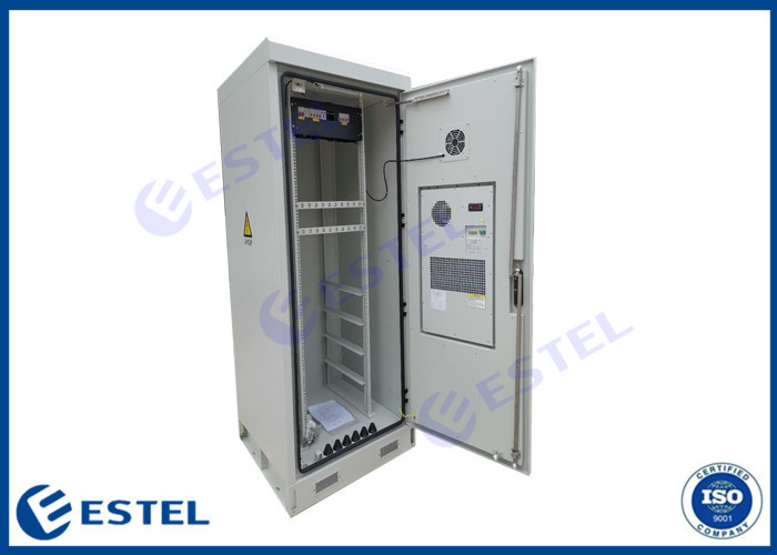 19 Inch Rack 41U 220VAC Weatherproof Telecom Enclosure